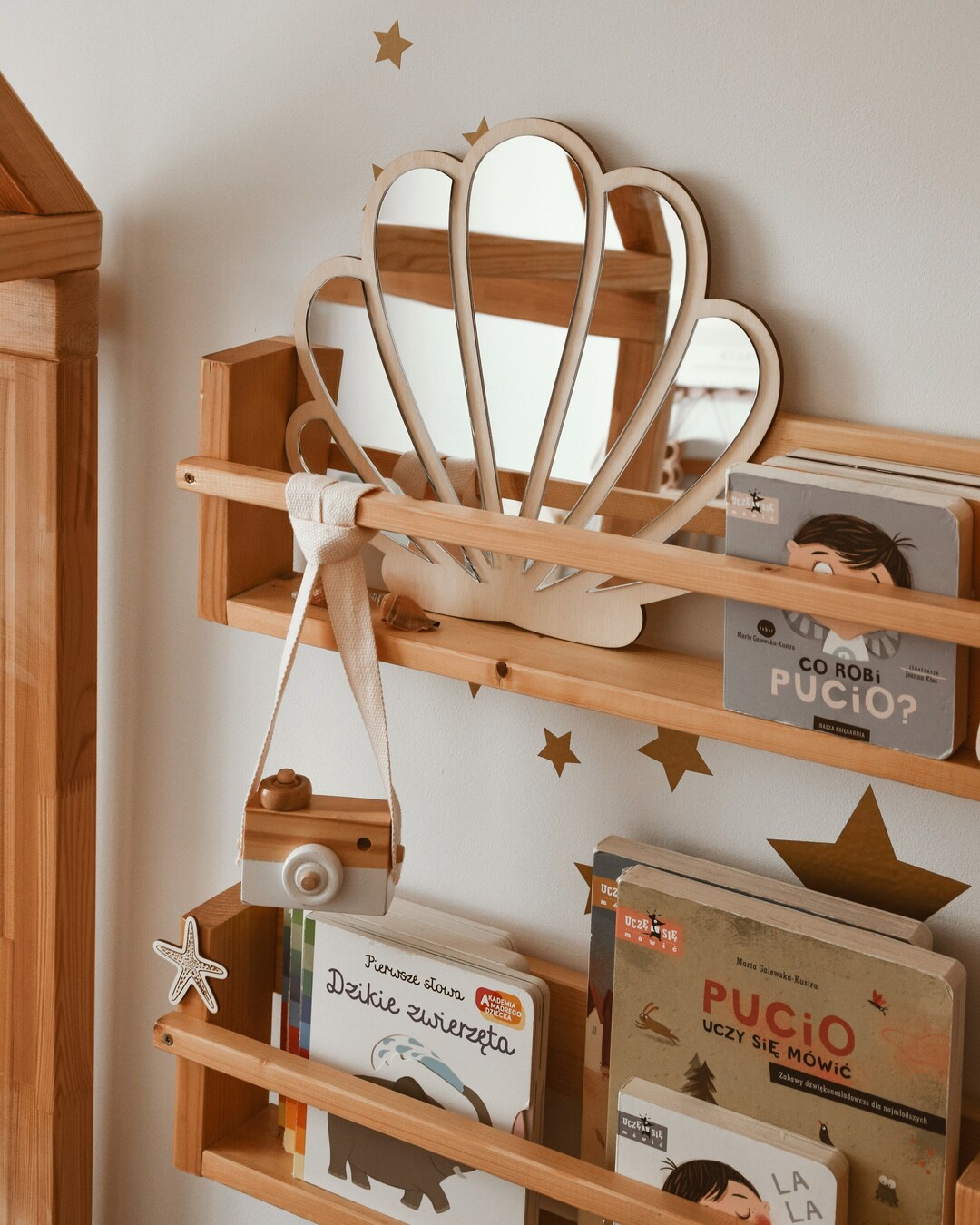 Safe Mirror Acrylic Plywood, for Child's Room, Babyroom, Sea Shell ...