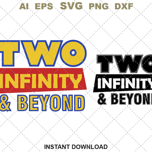 Two Infinity and Beyond Birthday - Etsy