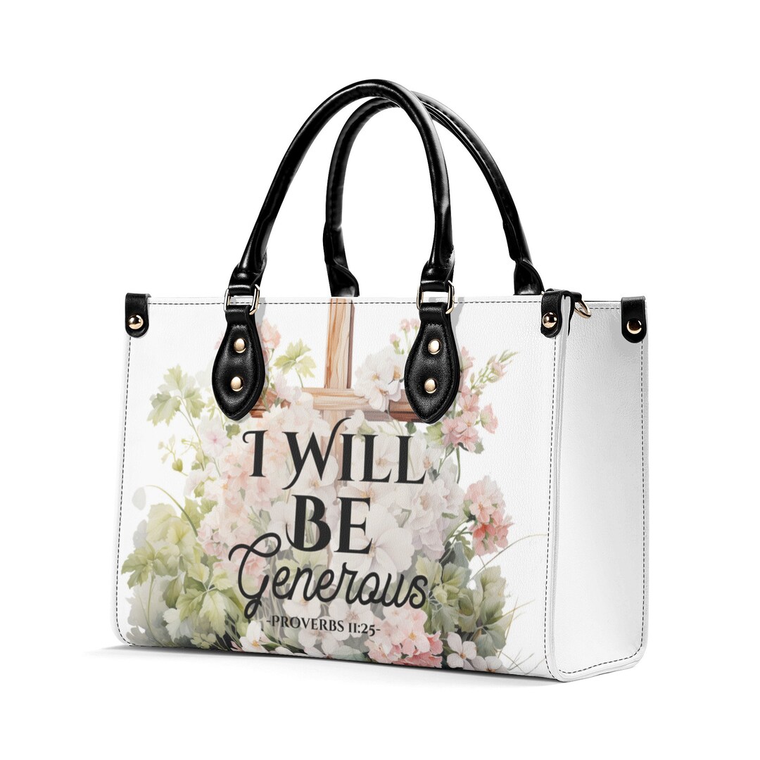 Christian Bag Shoulder Handbag Bible Verses Bible Cover Bag - Etsy