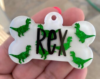 Dinosaur Custom Tags - Etsy