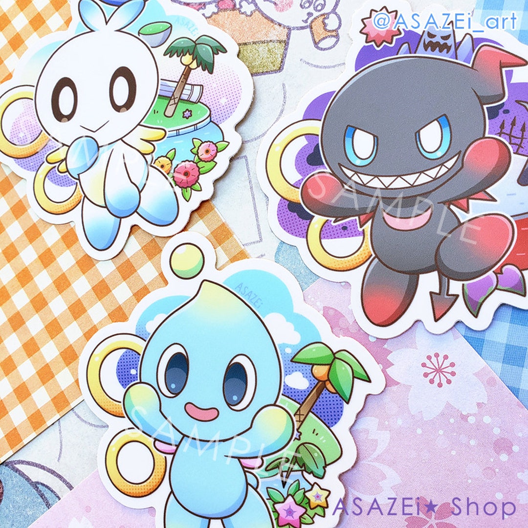 Chao Inspired ~3"x3" Vinyl Sticker - Etsy