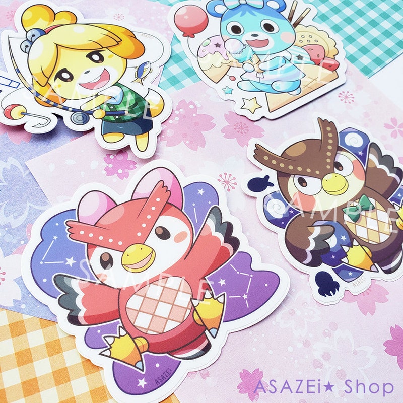 Isabelle Sticker - Etsy