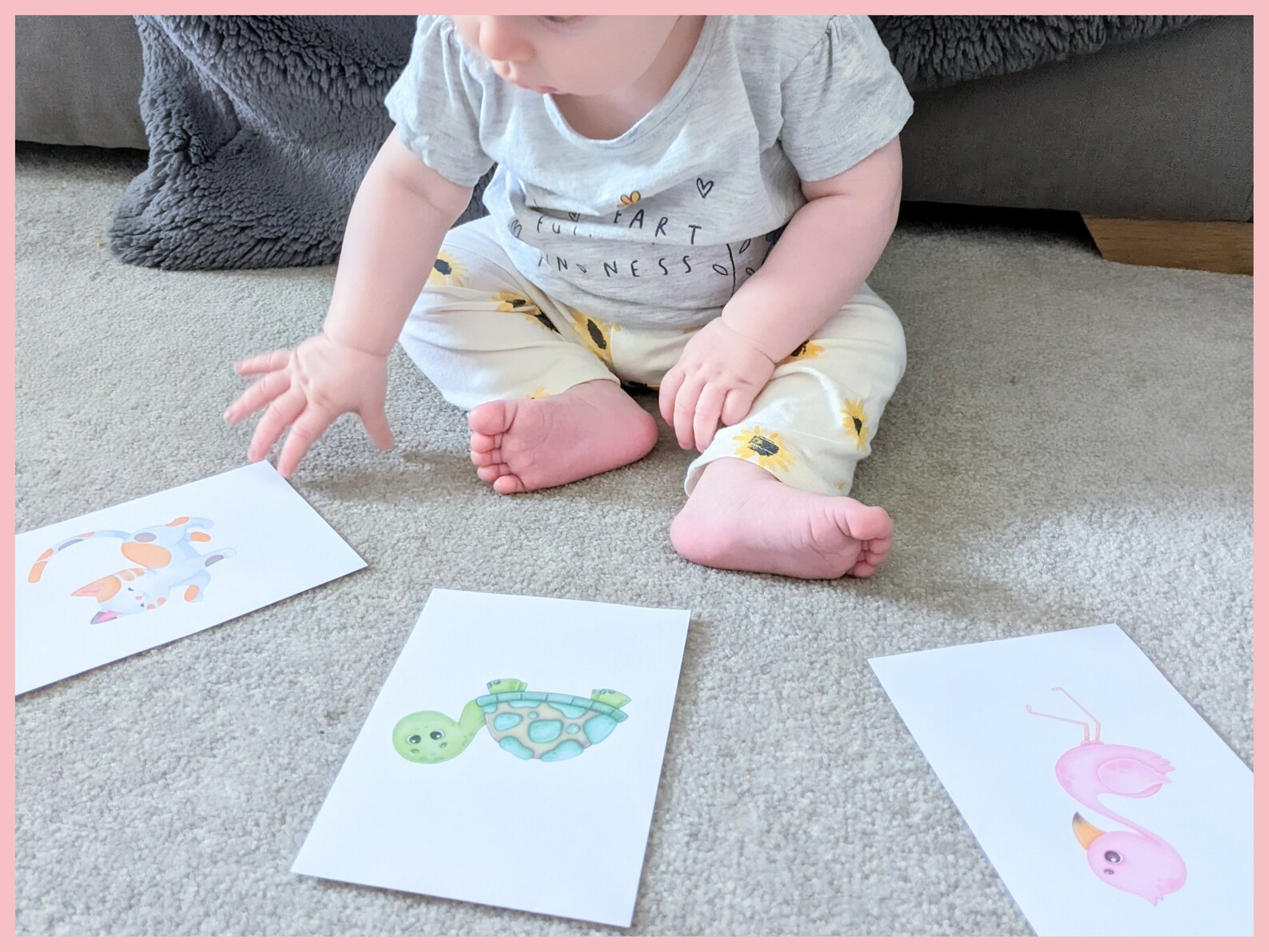 25 Animal Flashcards for Teaching First Words to Babies and Toddlers ...