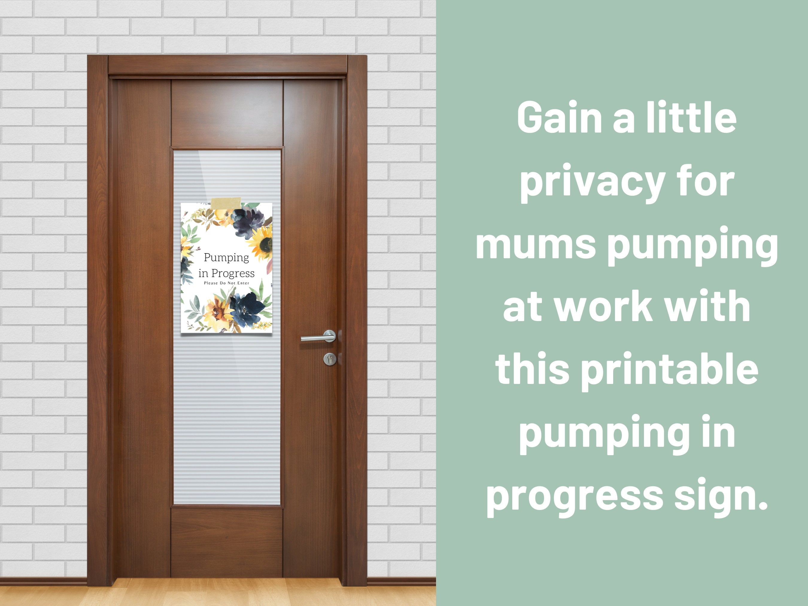Breast Pumping in Progress Sign | Pumping Privacy Sign | for Office ...