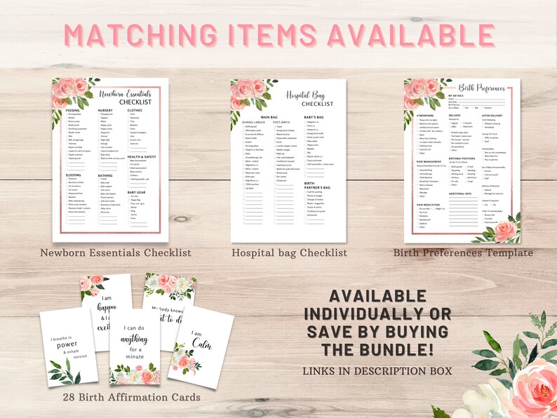 Postpartum Planner Postpartum Checklist 4th Trimester Postpartum ...