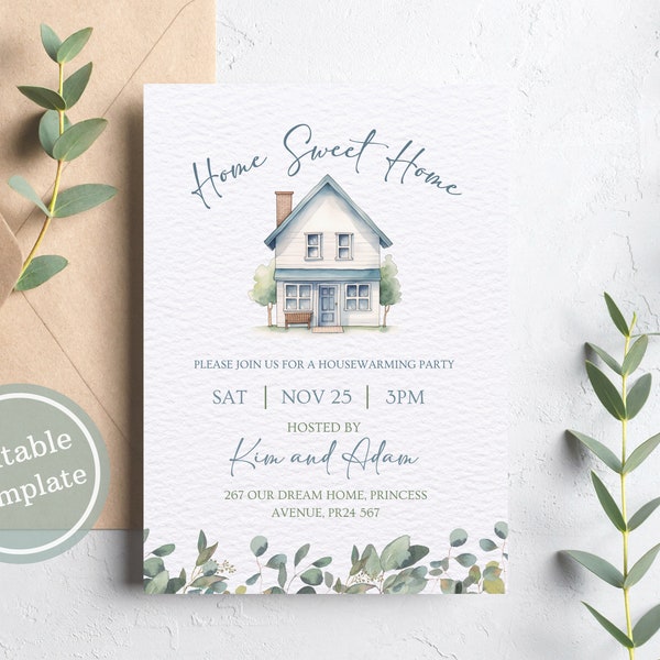 House Warming Blessing Invitation - Etsy