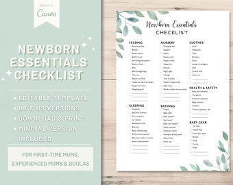 Baby Shopping List - Etsy