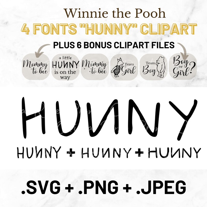 Hunny Font - Etsy