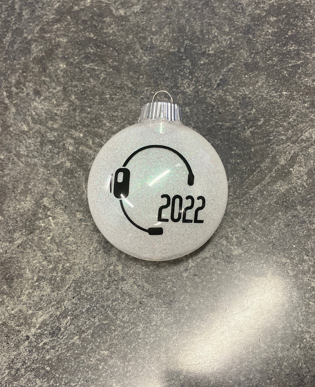 911 Dispatcher Headset Christmas Ornaments With Year - Etsy