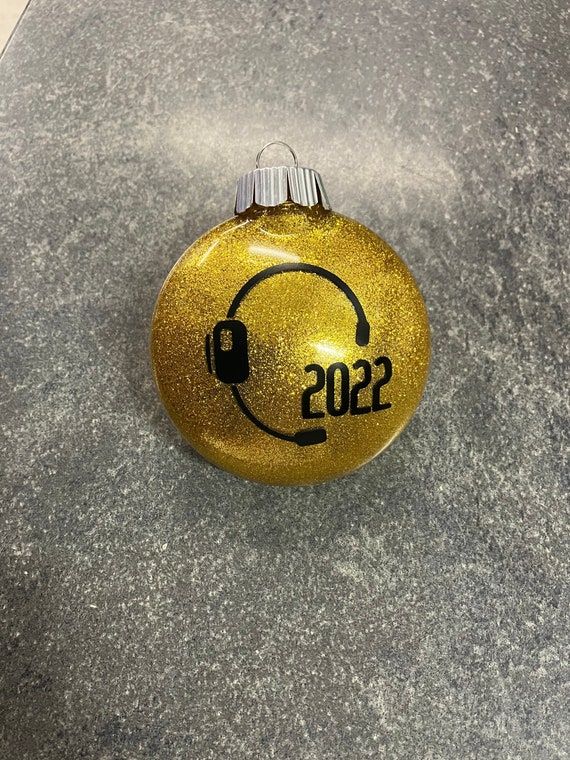 911 Dispatcher Headset Christmas Ornaments Christmas Ornament - Etsy