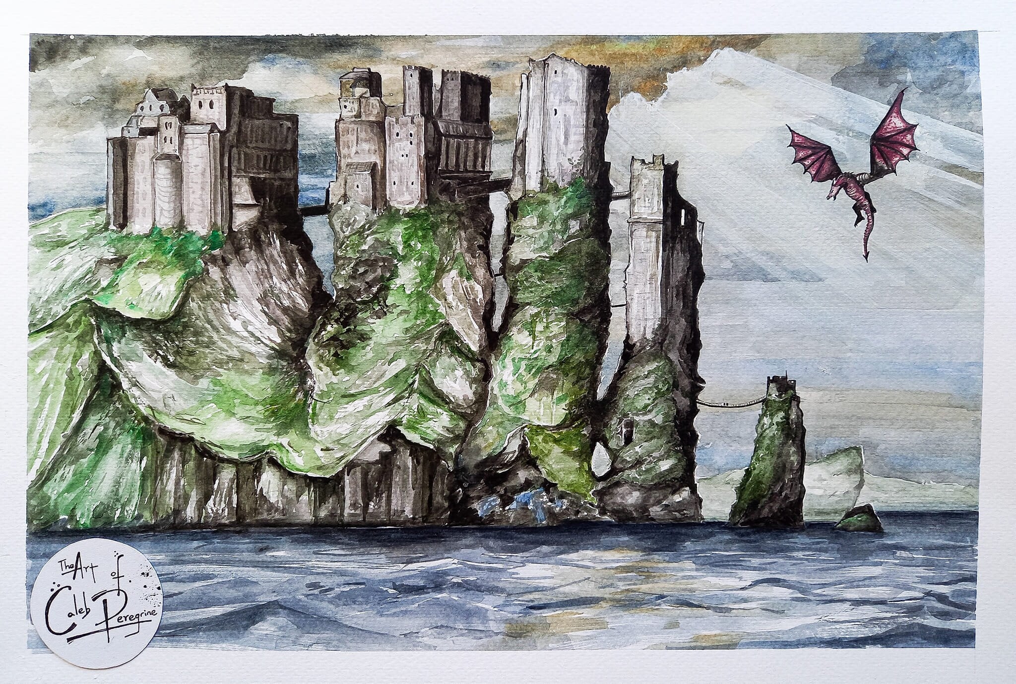 Pyke Fanart Limited Edition Giclee Print Game of Thrones Painting ...