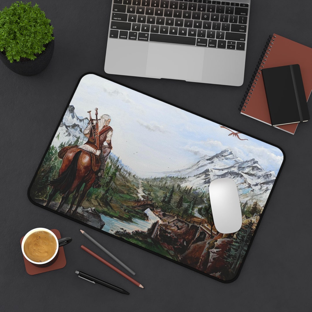 The Witcher' Gaming and Desk Mousepad - Etsy