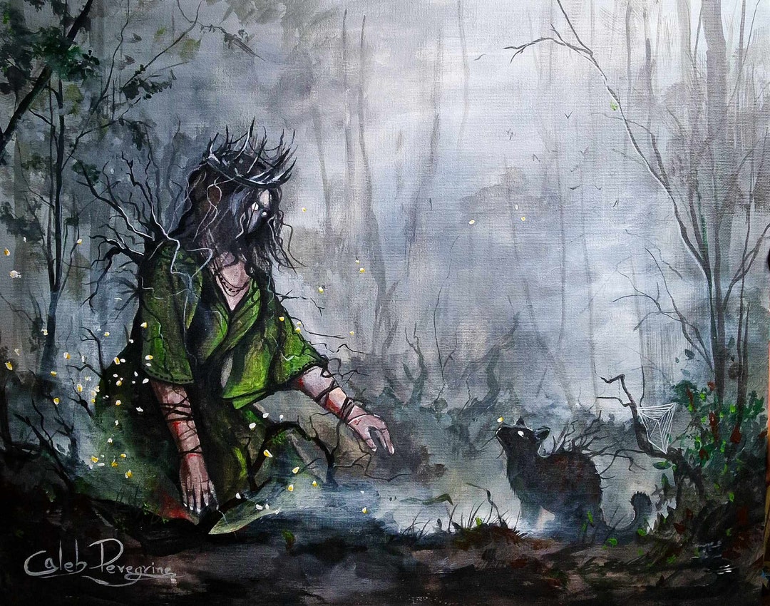The Guardian Fine Art Print | Forest Spirit. Bespoke Home Decor ...