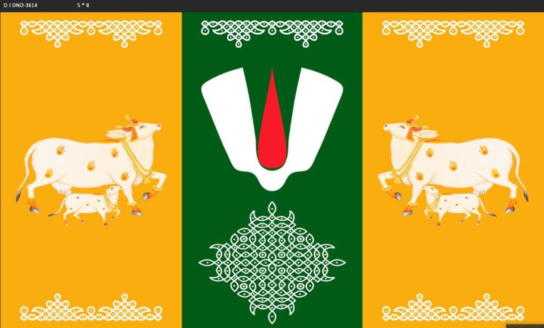 Buy South Indian Backdrops 8ft Width 5ft Height Size Digital Print ...