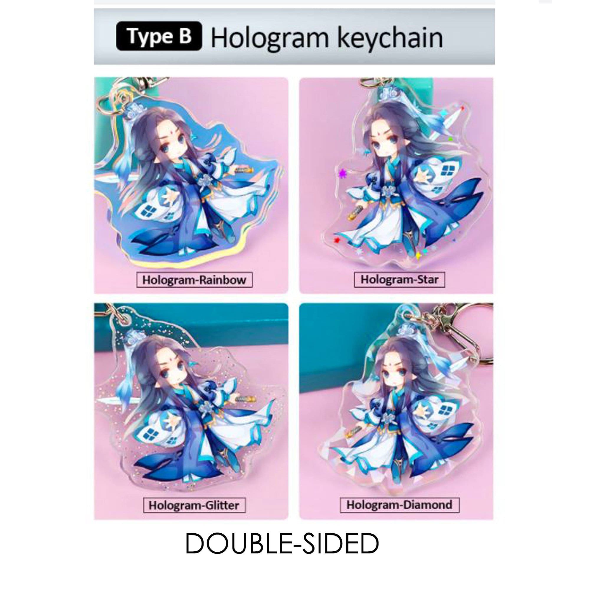 Personalized Acrylic Keychains Custom Acrylic Charm Epoxy - Etsy