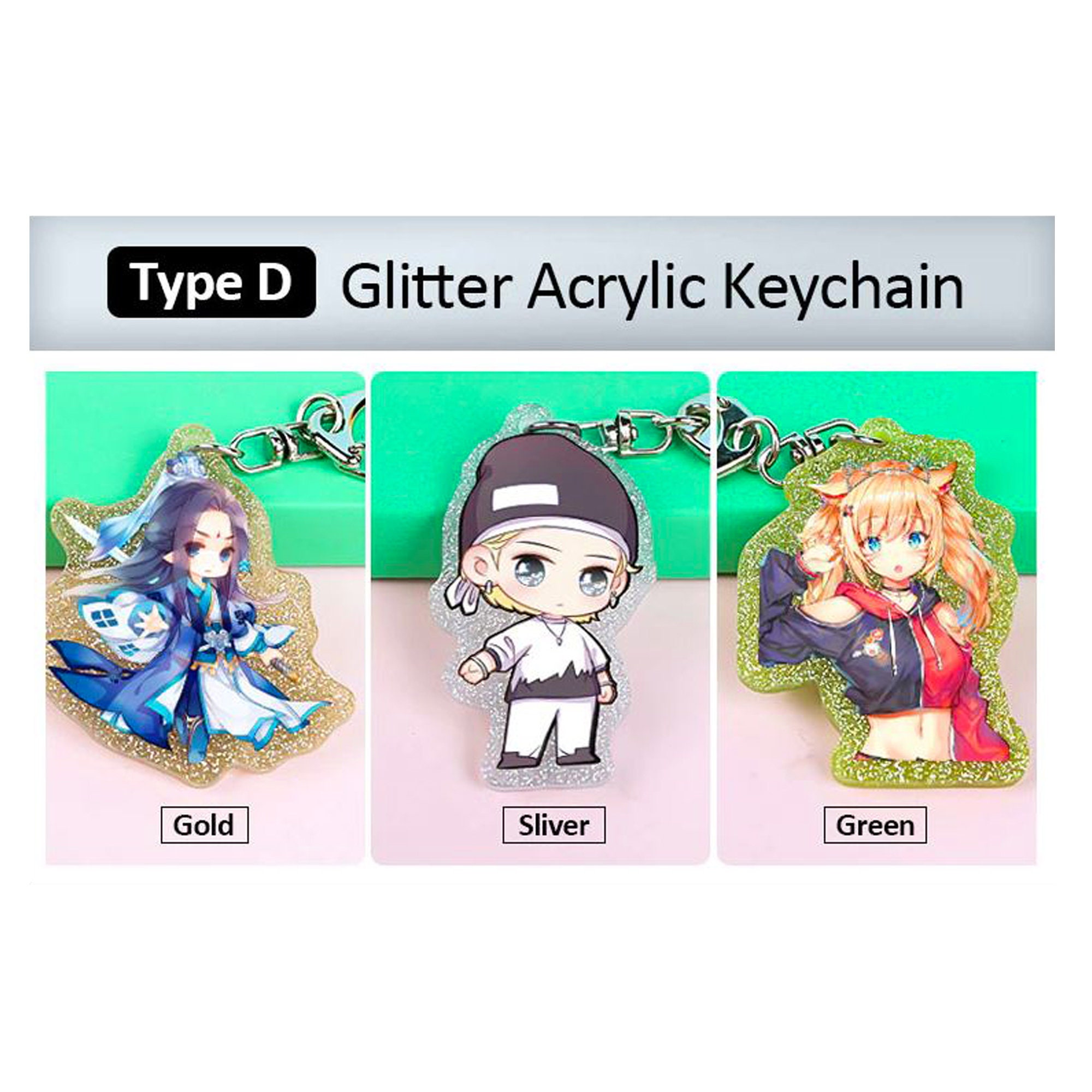 Personalized Acrylic Keychains Custom Acrylic Charm Epoxy - Etsy