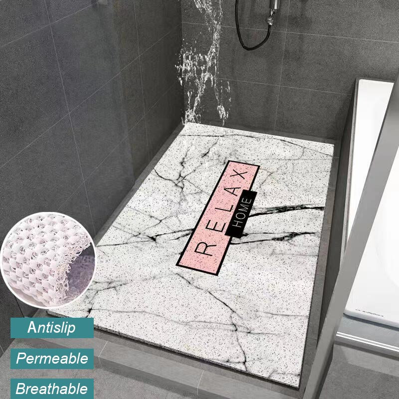 Tropical Rainforest Colorful Leave PVC Coil Bathtub Mat Shower Mat ...