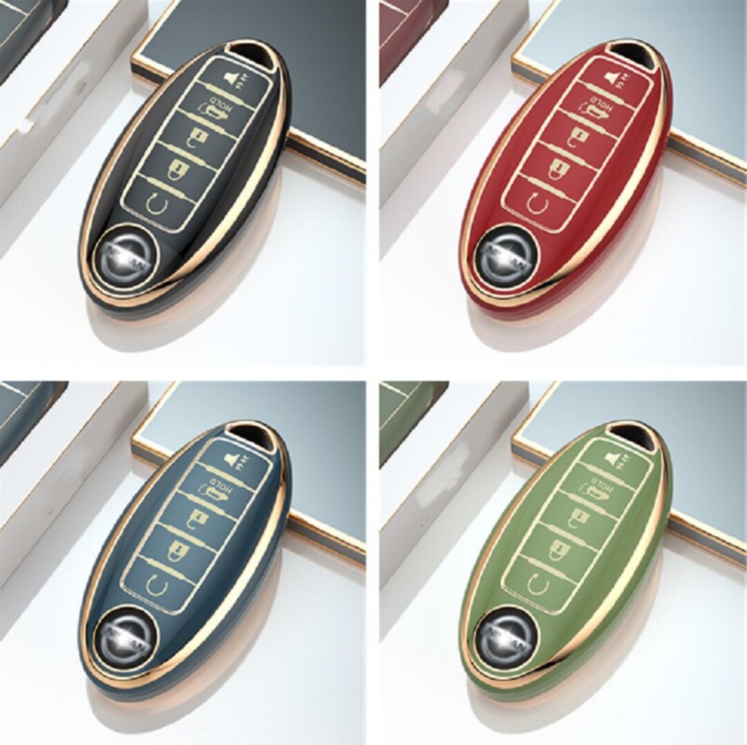 Nissan Car Key Cover, Soft Premium TPU Car Key Cover, Smart Car Key ...