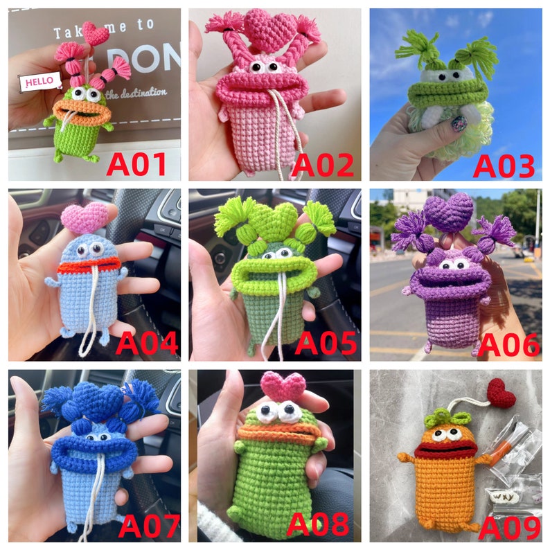 Handmade Knit Car Key Cases Car Key Cover Key Fob Cover - Etsy