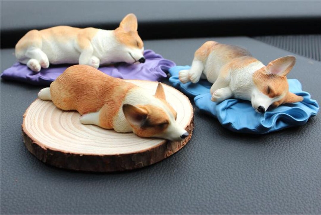 Lazy Corgi Dashboard Decor, Cute Animal Decor, Cute Corgi Car Dashboard ...