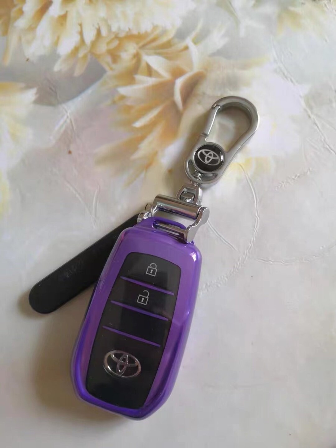 Toyota Car Key Cover, Soft Premium TPU Protector Case Keyless Remote ...