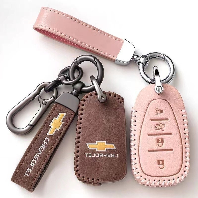 Leather Chevy Car Key Cover Chevrolet Car Key Case for - Etsy