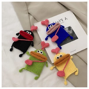 Handmade Weave Car Key Cover, Knit Car Key Case, Key Fob Cover Crochet ...