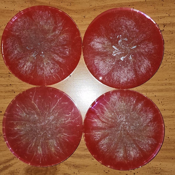 Resin Coaster - Etsy