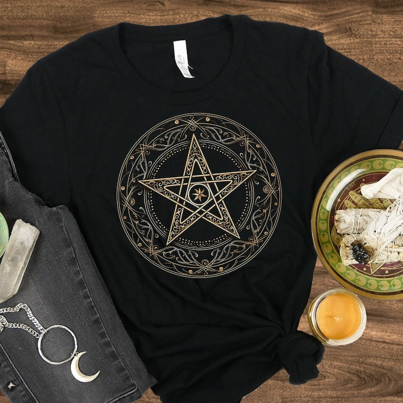 Pentagram T Shirt - Etsy