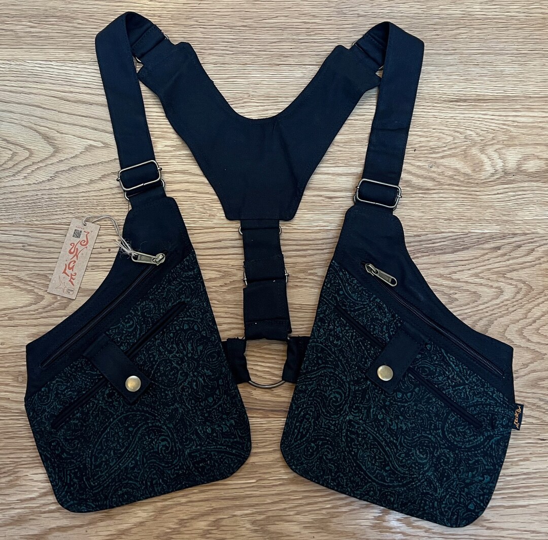 Printed Holster Bag Revolver Bag Shoulder Bag Festival Pocket Belt Sacoche Holster Festival ...