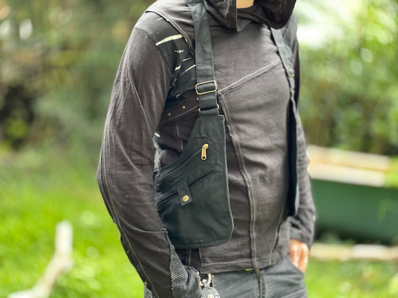 Printed Holster Bag Revolver Bag Shoulder Bag Festival Pocket Belt Sacoche Holster Festival ...