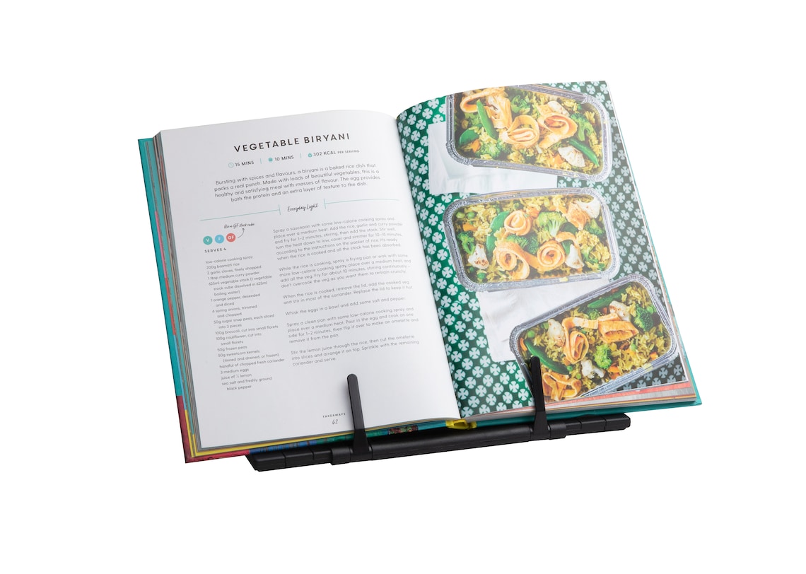 Book Stand Harmac House® Portable Adjustable Recipe Cookbook - Etsy