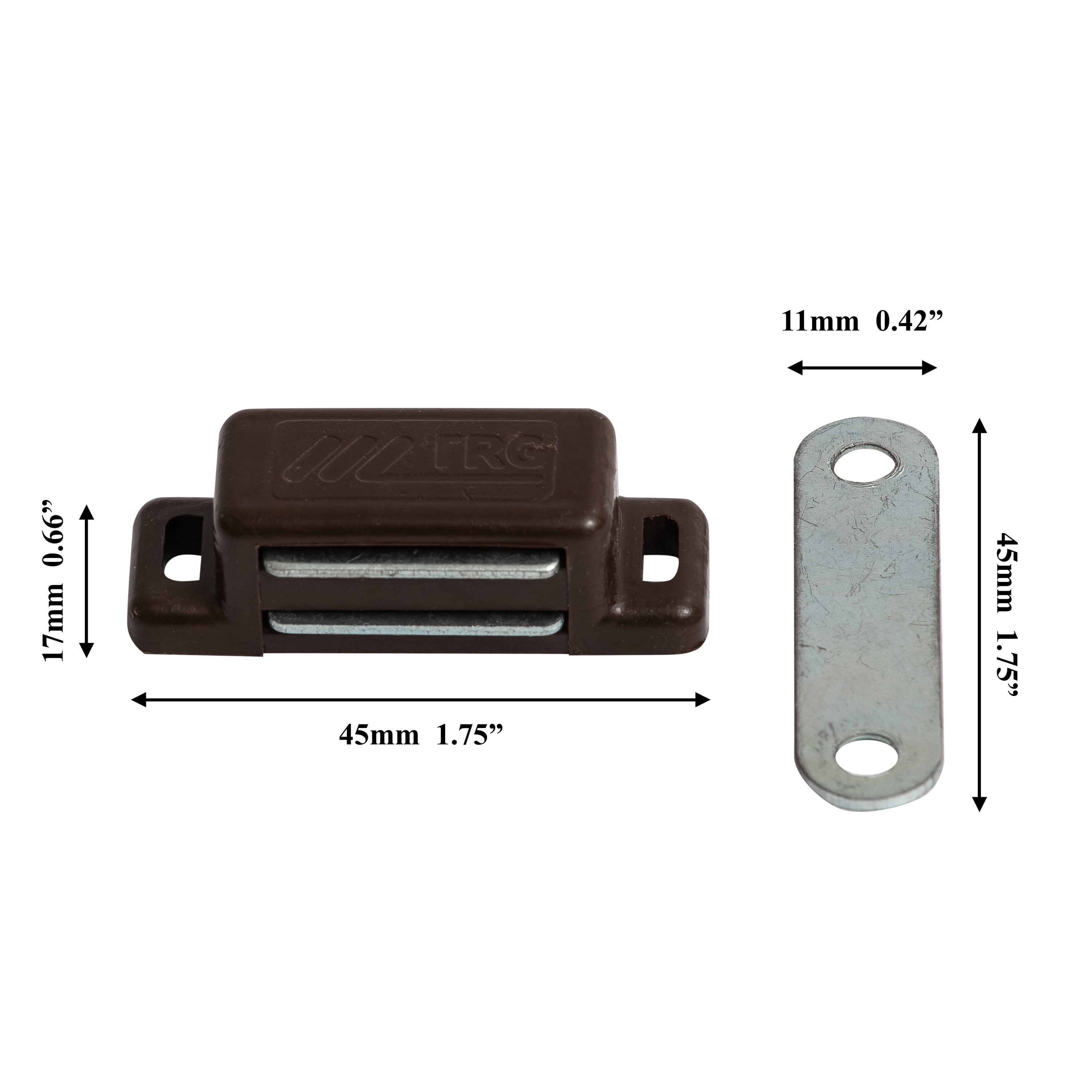 Heavy Duty Cabinet Door Magnets Harmac House® 4 Pack Magnetic Door ...