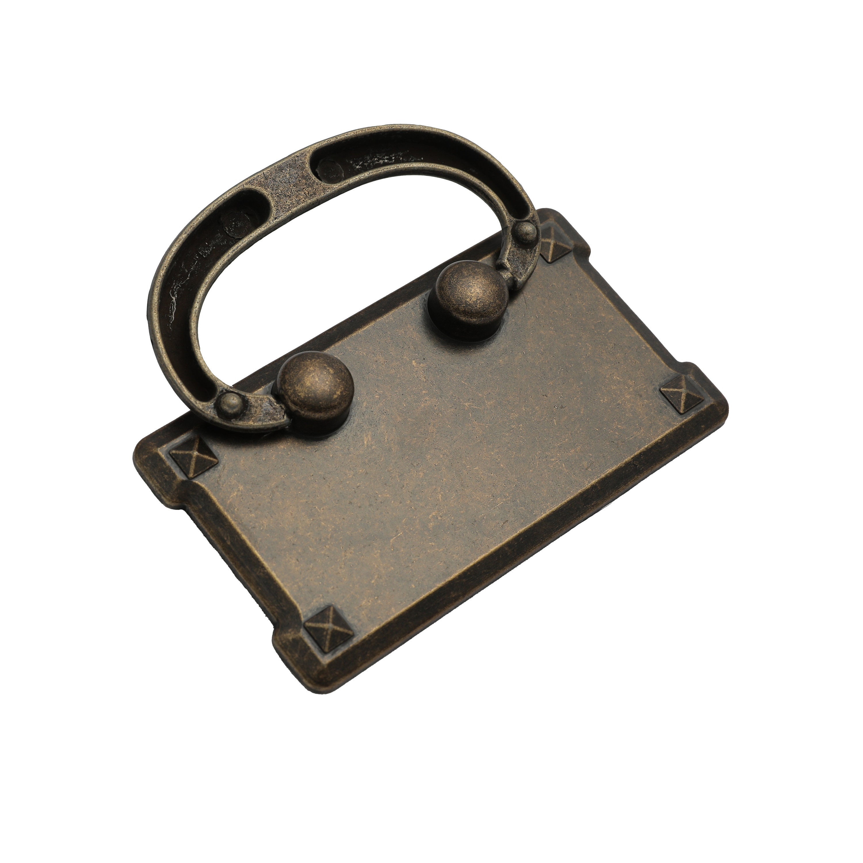 Vintage Drop Handles Harmac House® 2 Pack Antique Bronze Drop Ring Pull ...