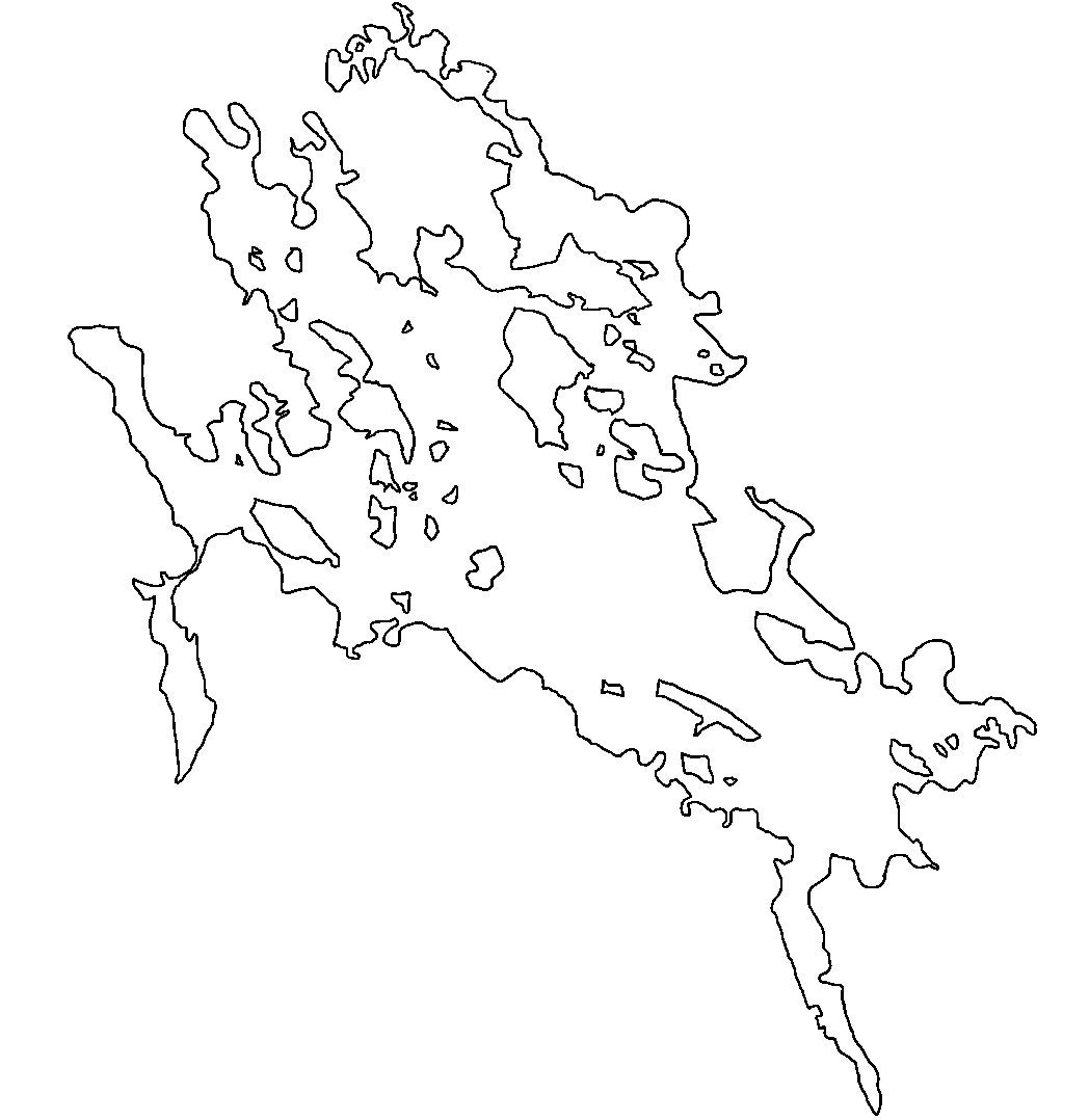 Lake Winnipesaukee Outline NH Svg - Etsy