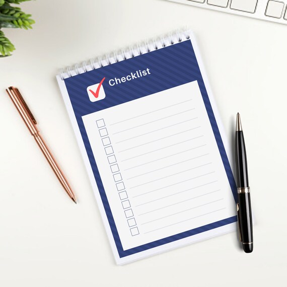 Checklist Planner Printable Planners Checklists Printables | Etsy