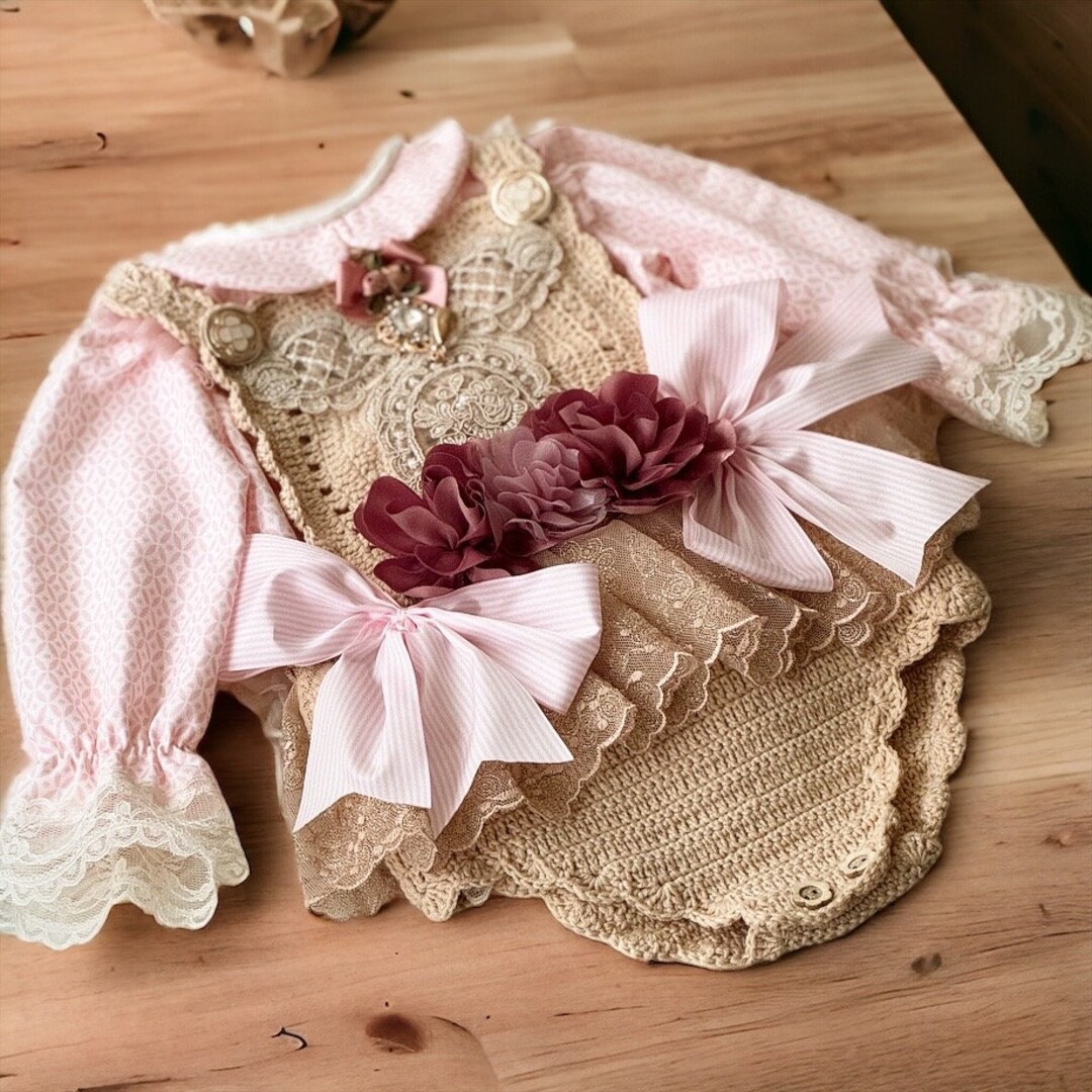 Organic Baby Clothes, Baby Knit Set, Handmade Baby Clothing, Organic ...