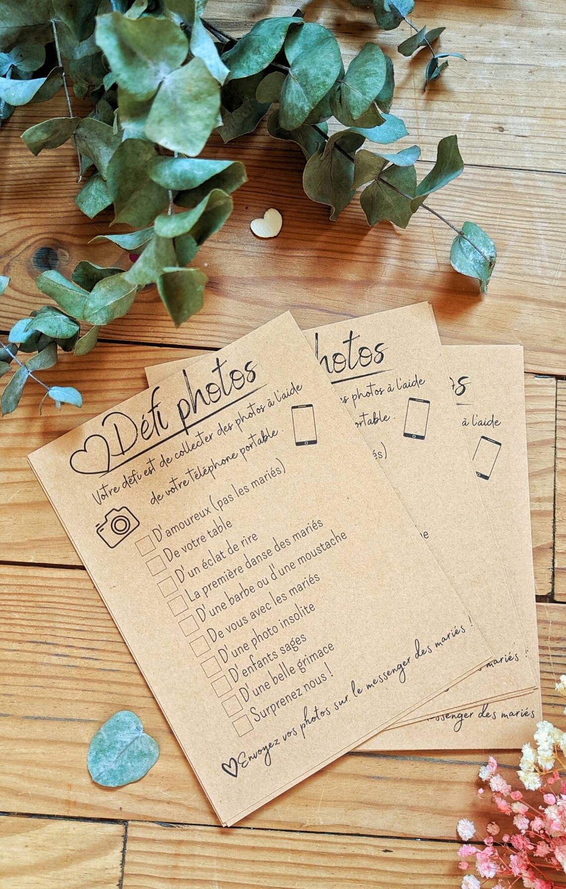 Jeux Défis photos - Etsy France