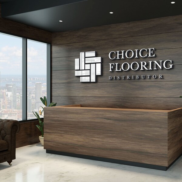 Modern Reception Desk - Etsy