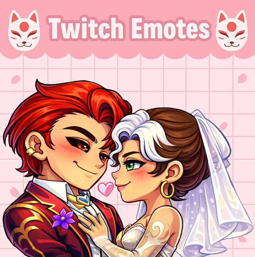 Gambit & Rogue (marvel Rivals) Wedding Emote Pack - Etsy