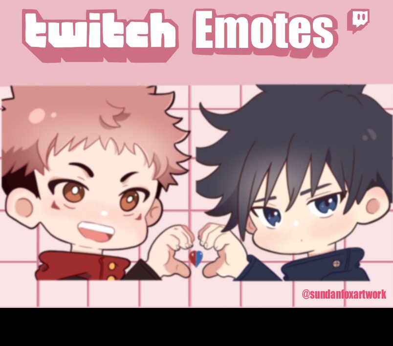 JJK Heart Emote - Etsy