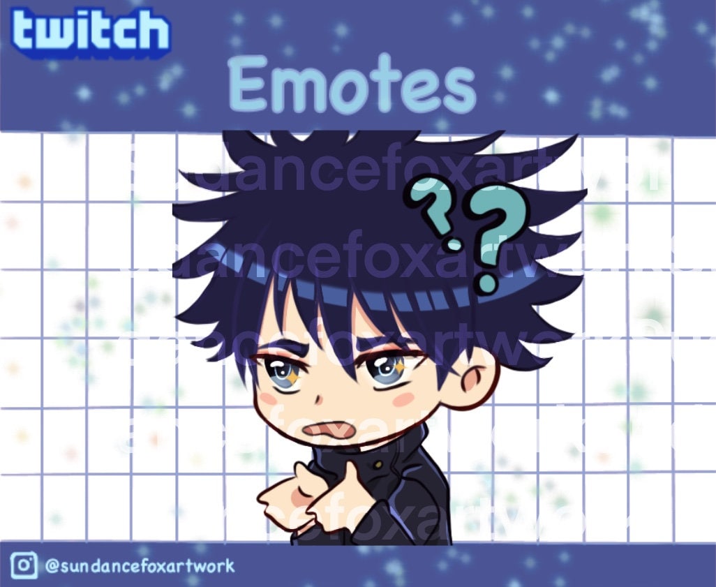 Megumi [jjk] Emote - Etsy