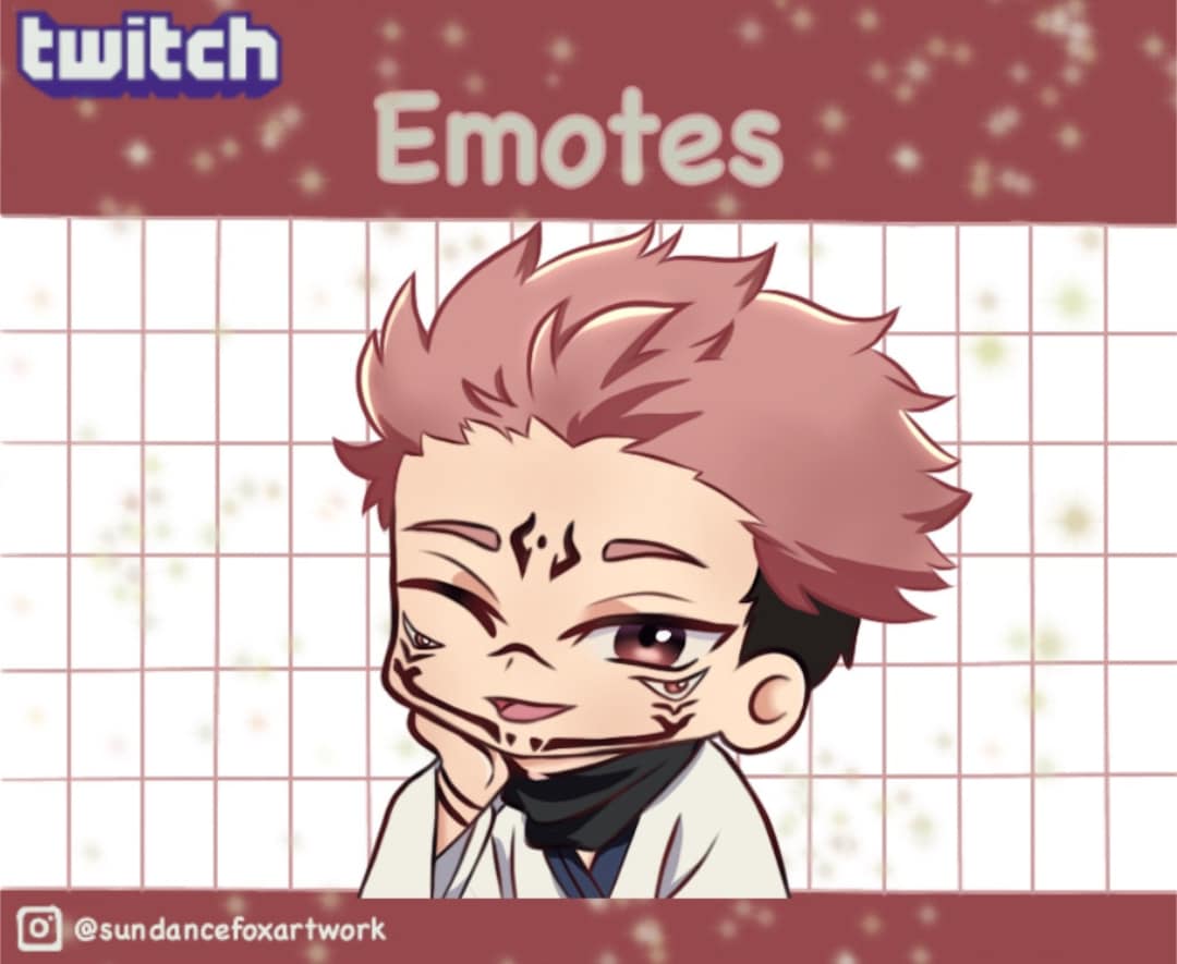 Sukuna Emote - Etsy Australia