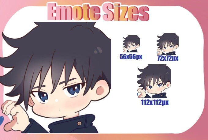 JJK Heart Emote - Etsy