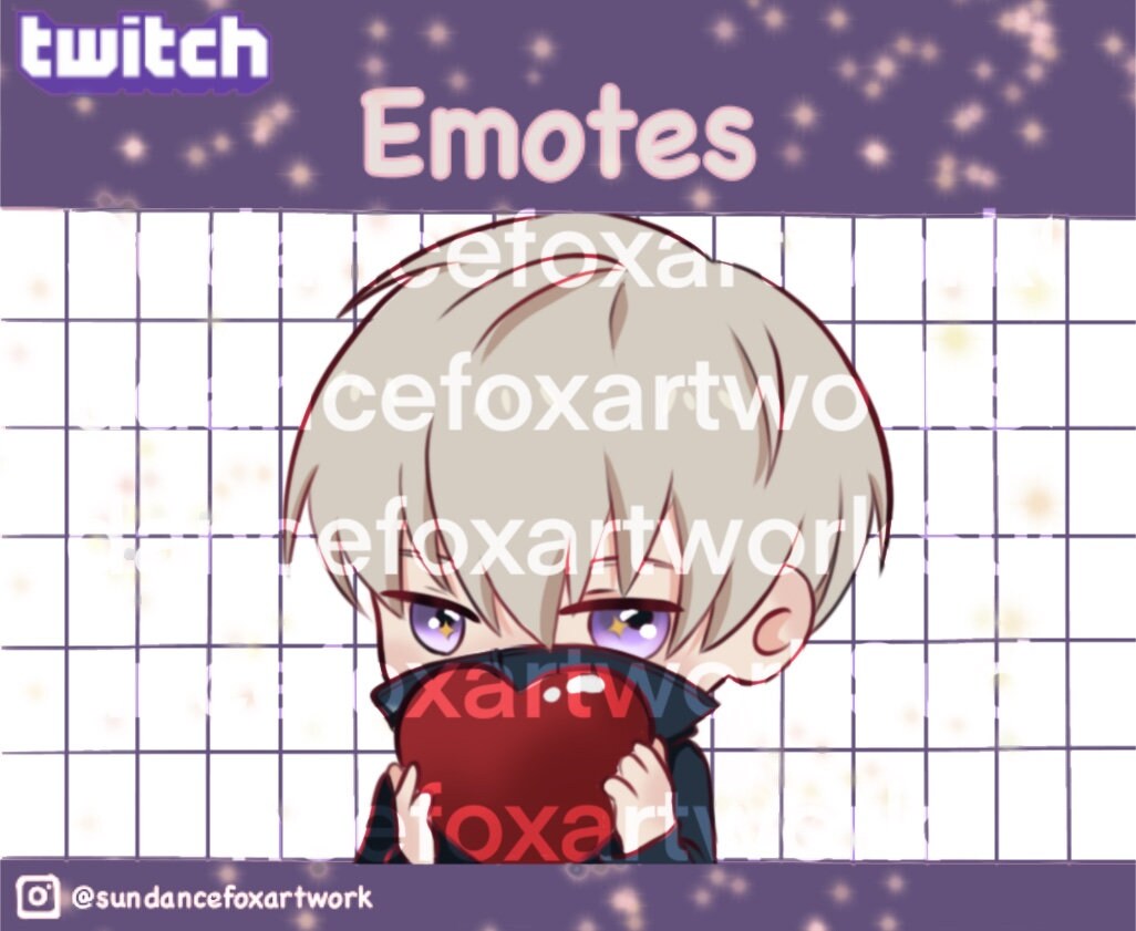 Inumaki Heart Emote - Etsy