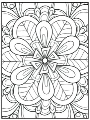 Mandala Coloring Book - 50 Pages - Etsy