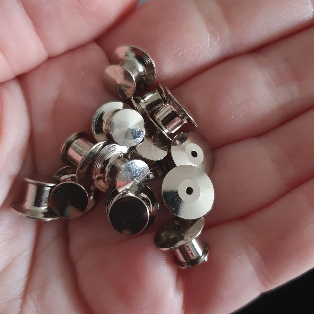 ADD ON - Locking Pin Backs - Etsy