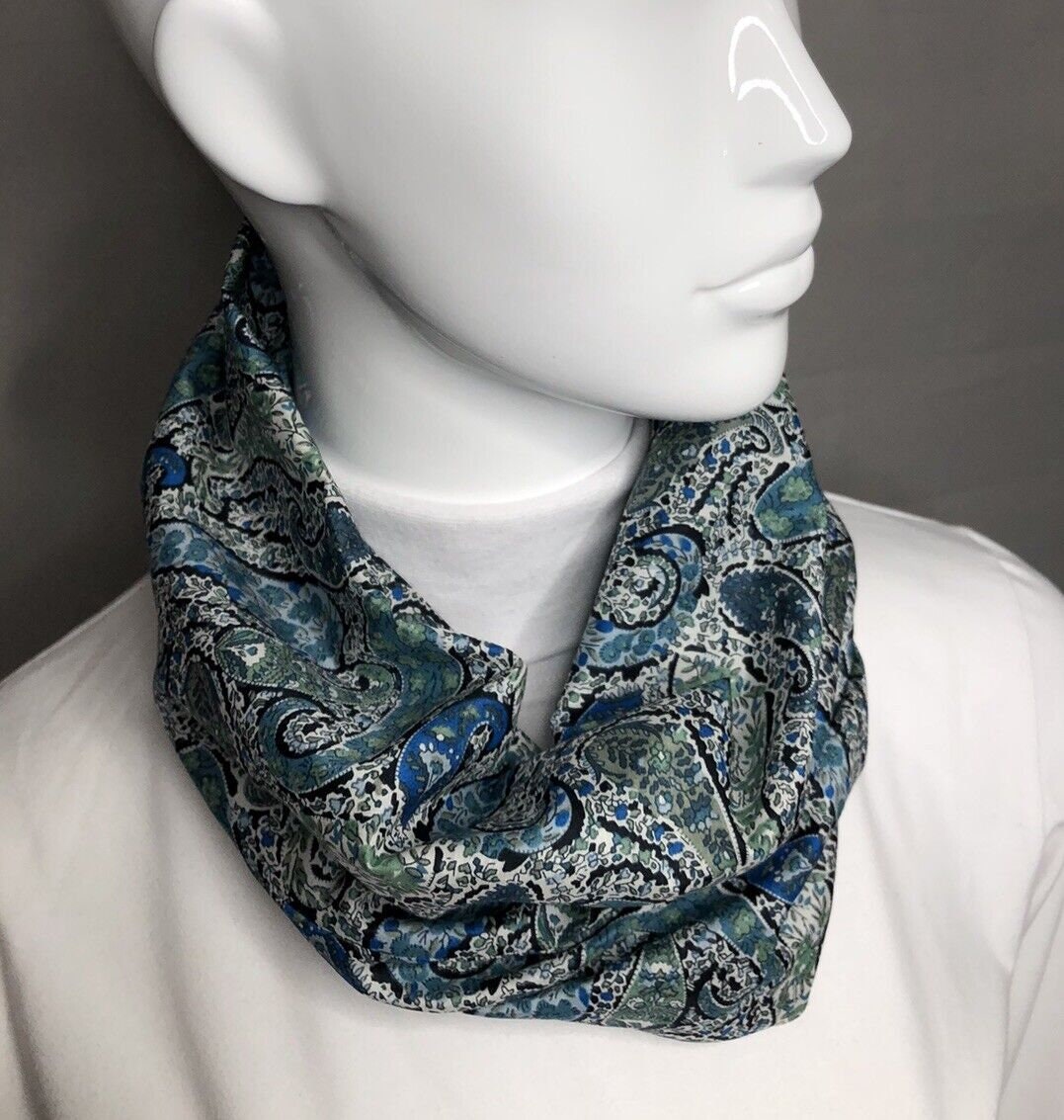 Liberty “bourton” Snood Scarf – Handmade Infinity Cowl – 100% Tana Lawn ...