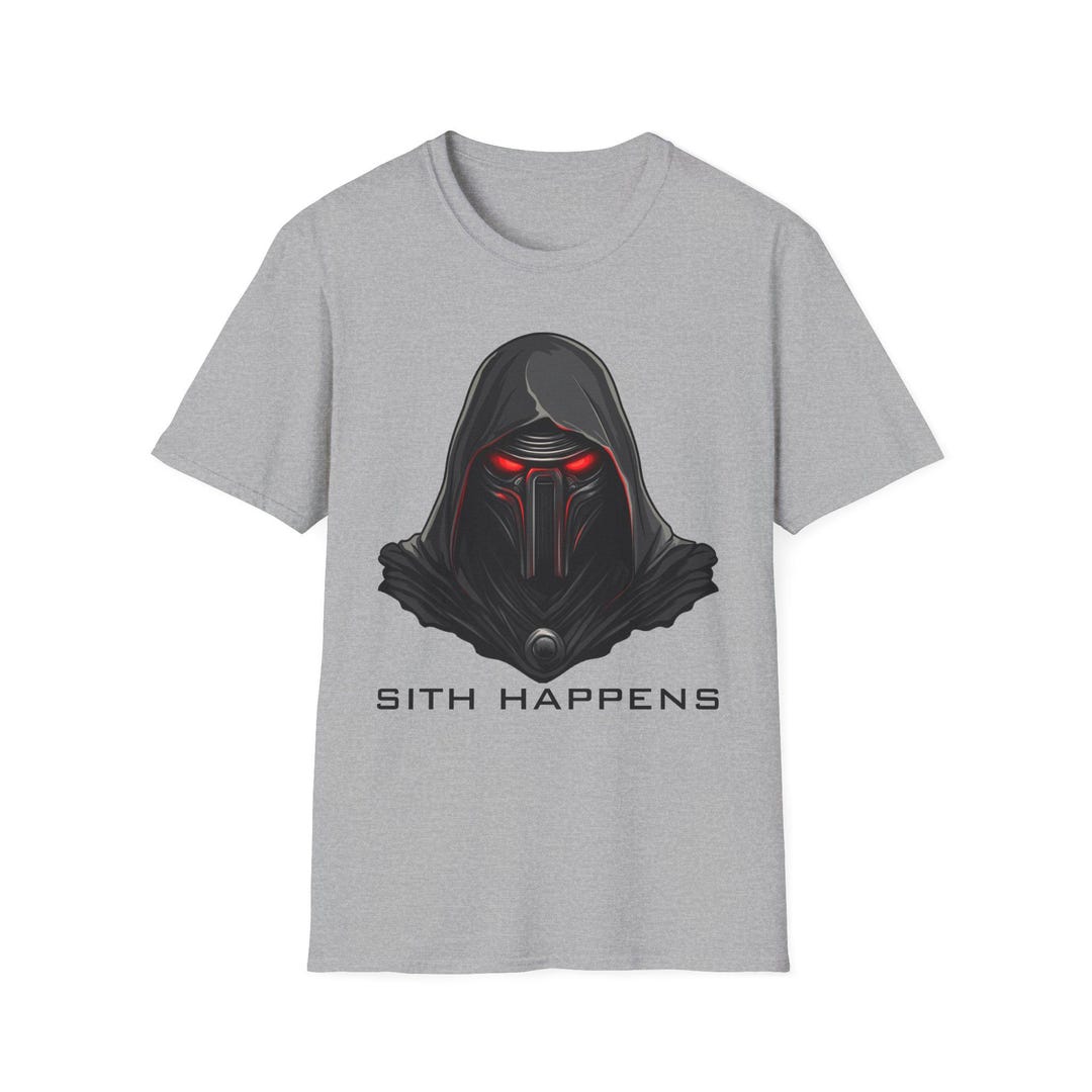 Sith Happens T-shirt: Funny Star Wars Dark Side Tee - Etsy