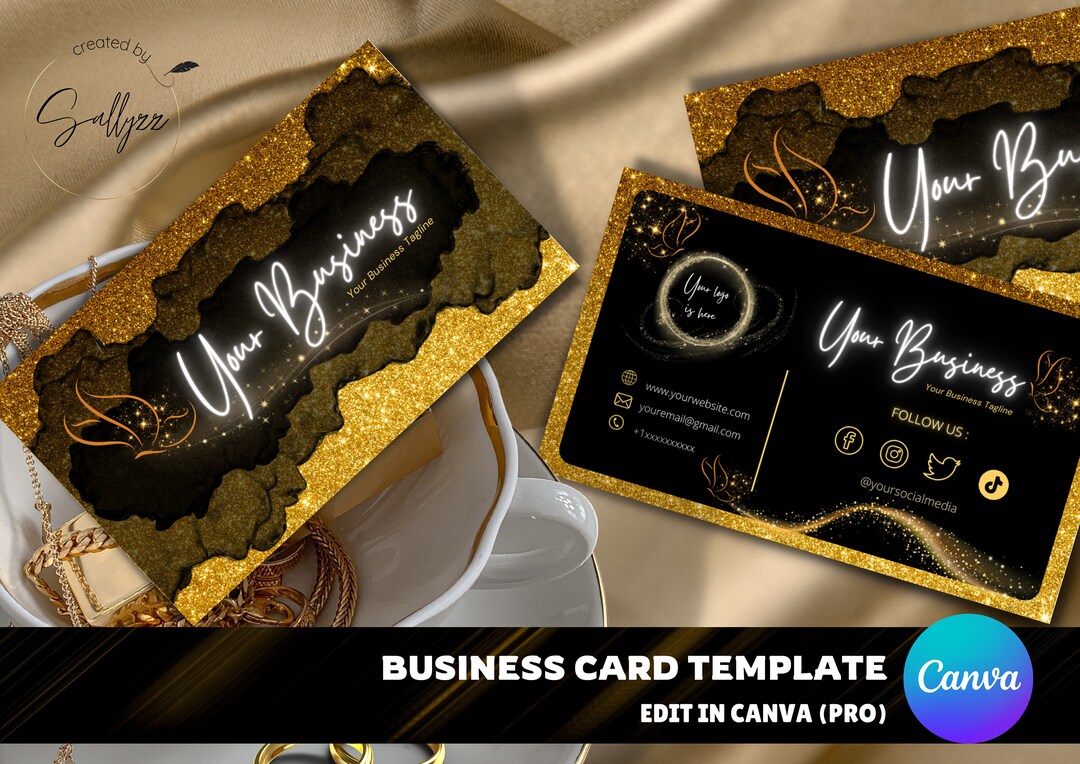 Unique Business Card Design Your Own Business Card Template Canva ...